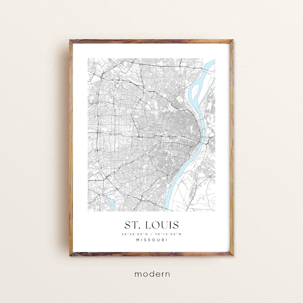 St Louis Poster - Etsy