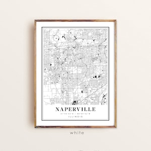 Naperville Illinois Map, Naperville IL Map, Naperville City Map ...