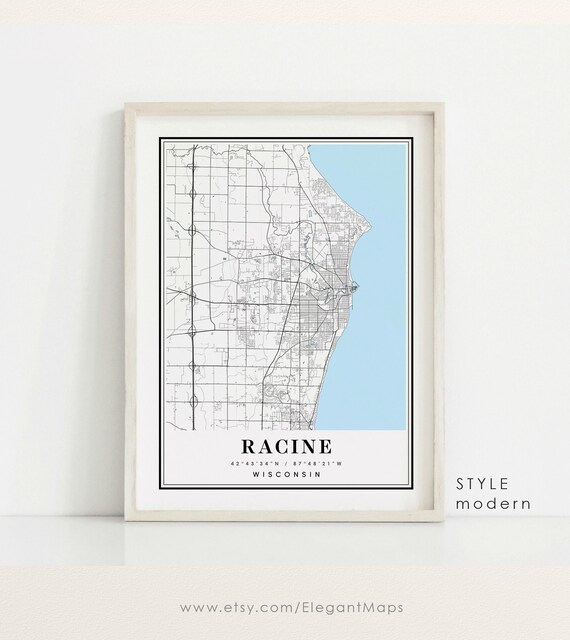Racine Map