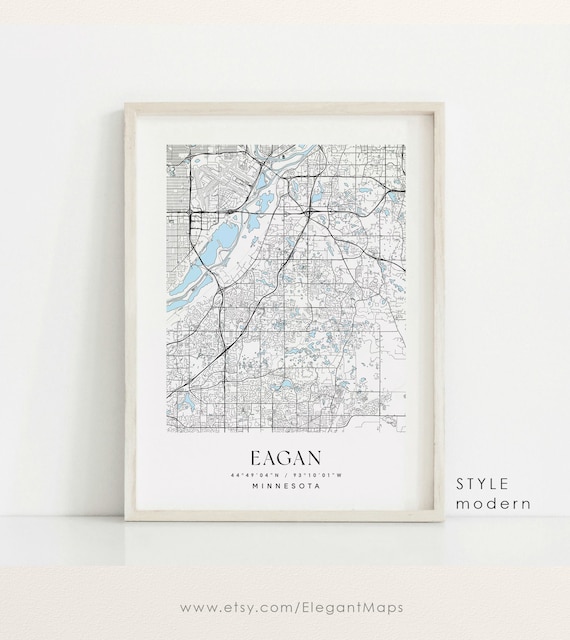 Eagan Minnesota Map
