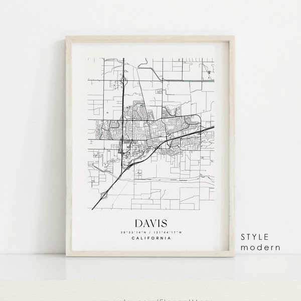 Framed California Map - Etsy