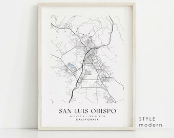 Madonna Mountain Art Print San Luis Obispo Wall Art SLO - Etsy