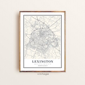 Lexington Kentucky Map, Lexington KY Map, Lexington City Map, Lexington ...
