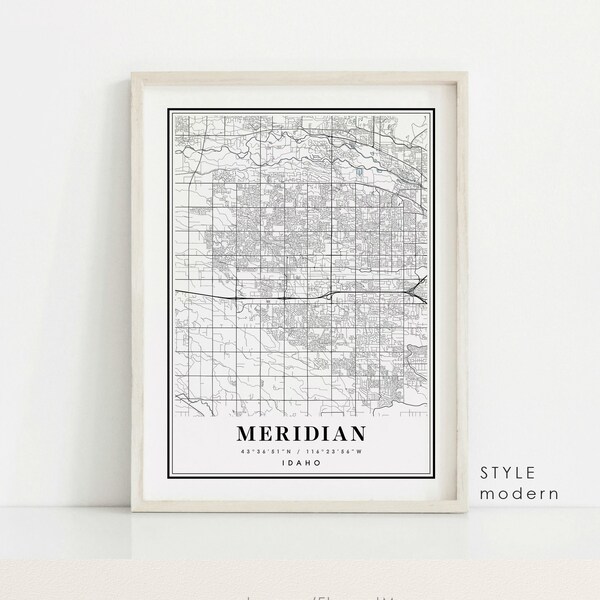Meridian Poster - Etsy