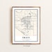Tracy California Map Tracy CA Map Tracy City Map Tracy - Etsy