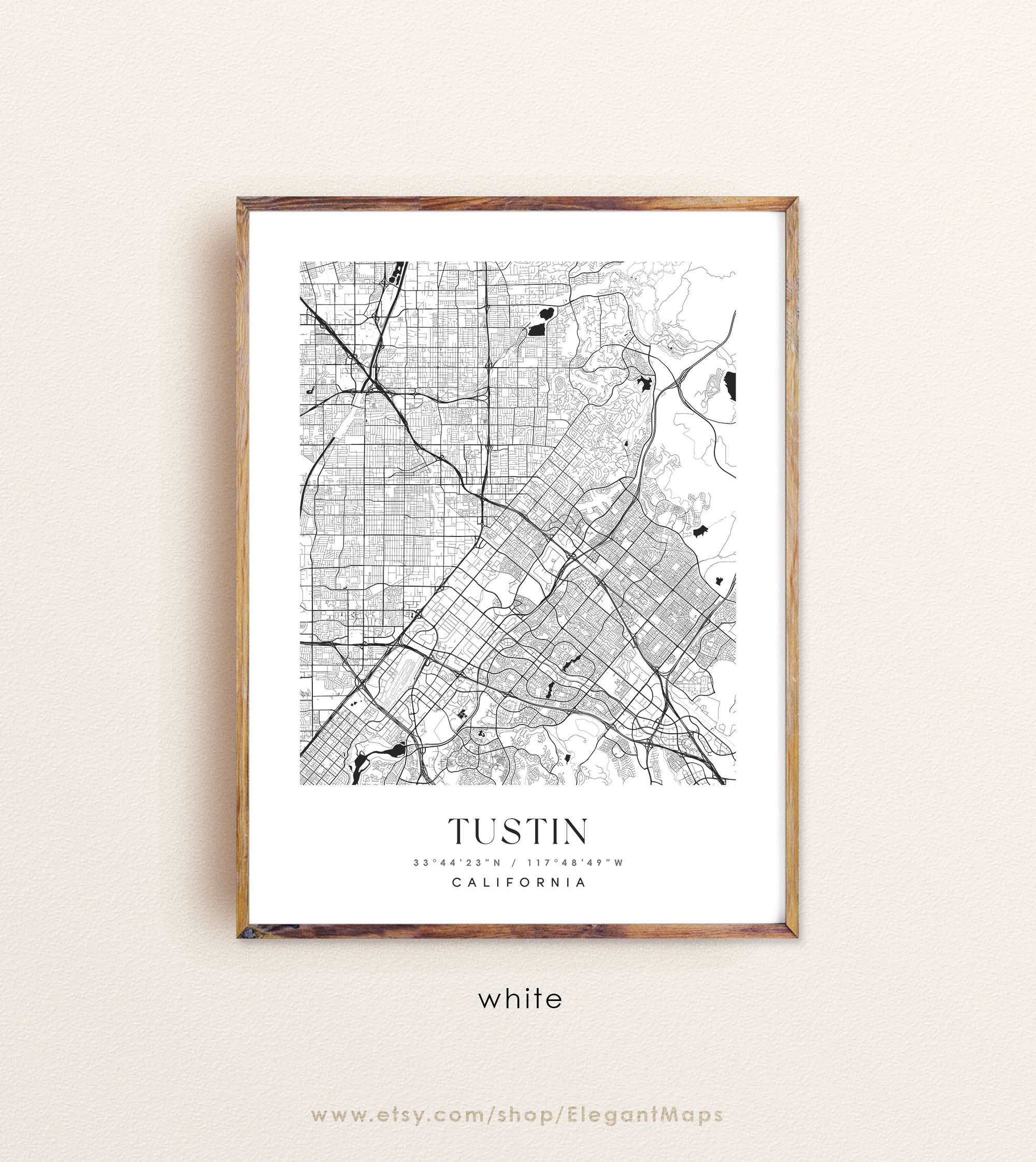 Tustin Ca Map