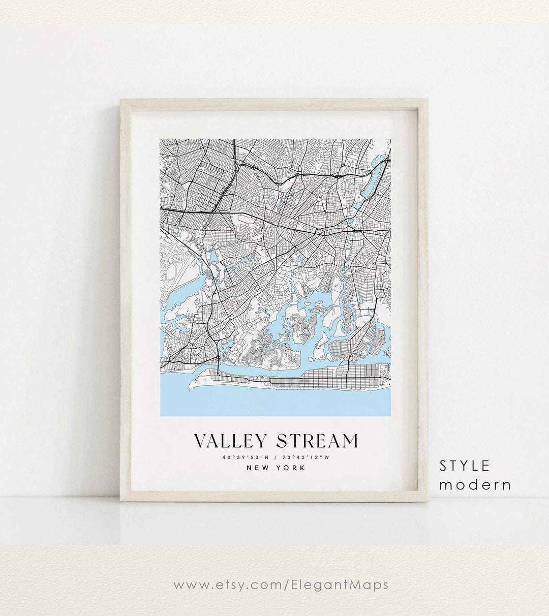 Valley Stream New York Map, Valley Stream NY Map, Valley Stream City ...