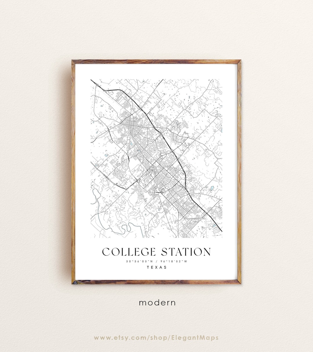 College Station Texas Map, College Station TX Map, College Station City ...