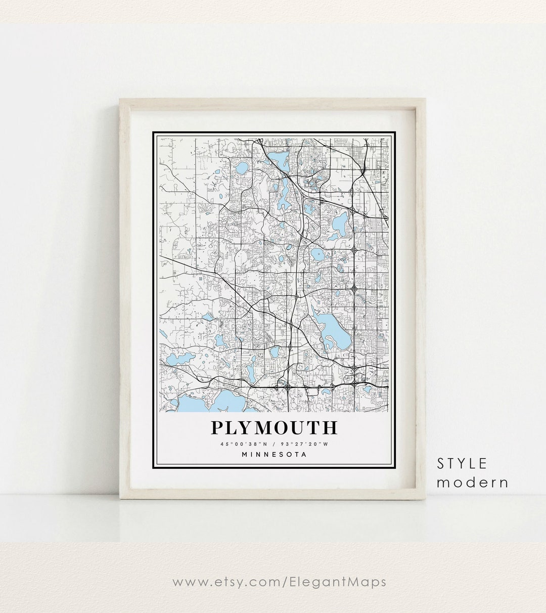 Plymouth Minnesota Map, Plymouth MN Map, Plymouth City Map, Plymouth ...