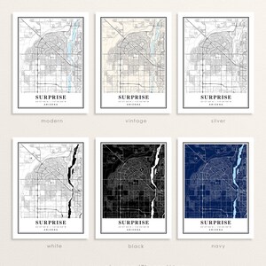 Surprise Arizona Map, Surprise AZ Map, Surprise City Map, Surprise ...