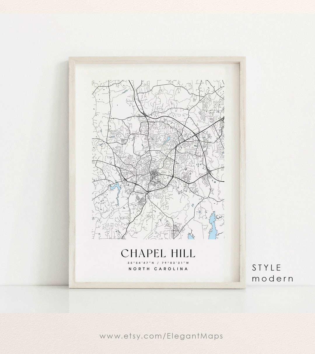 Chapel Hill North Carolina Map, Chapel Hill NC Map, Chapel Hill City ...