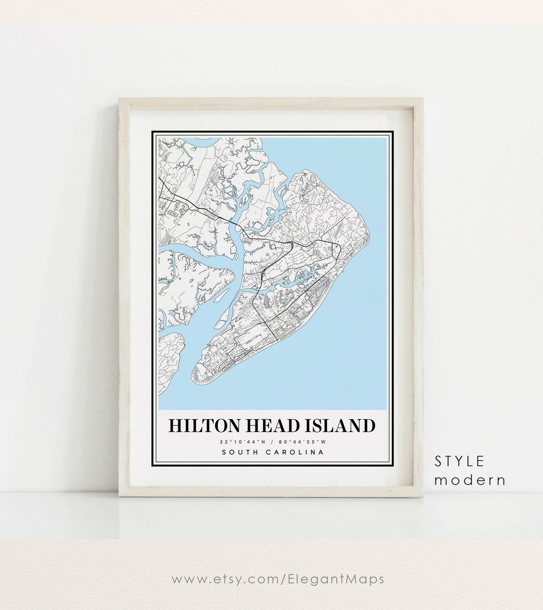 Hilton Head Island South Carolina Map, Hilton Head Island SC Map ...