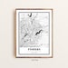 Fishers Indiana Map, Fishers IN Map, Fishers City Map, Fishers Print ...