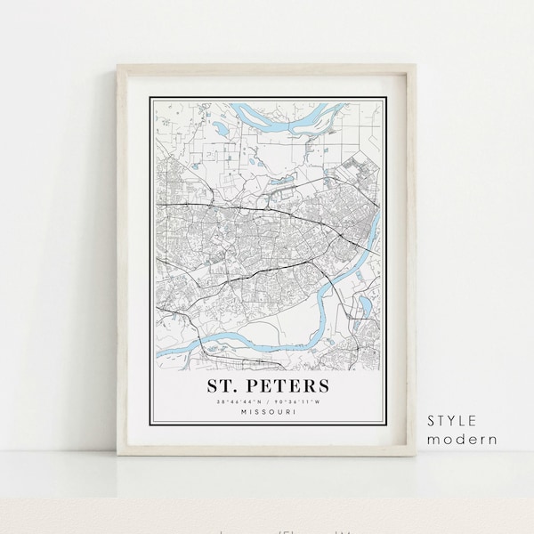 St. Peters Missouri Art - Etsy