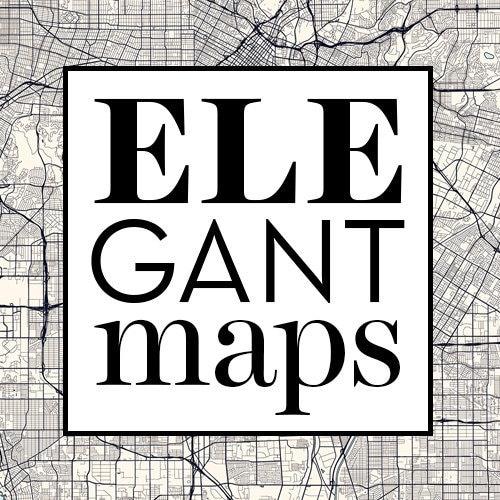 ElegantMaps - Etsy