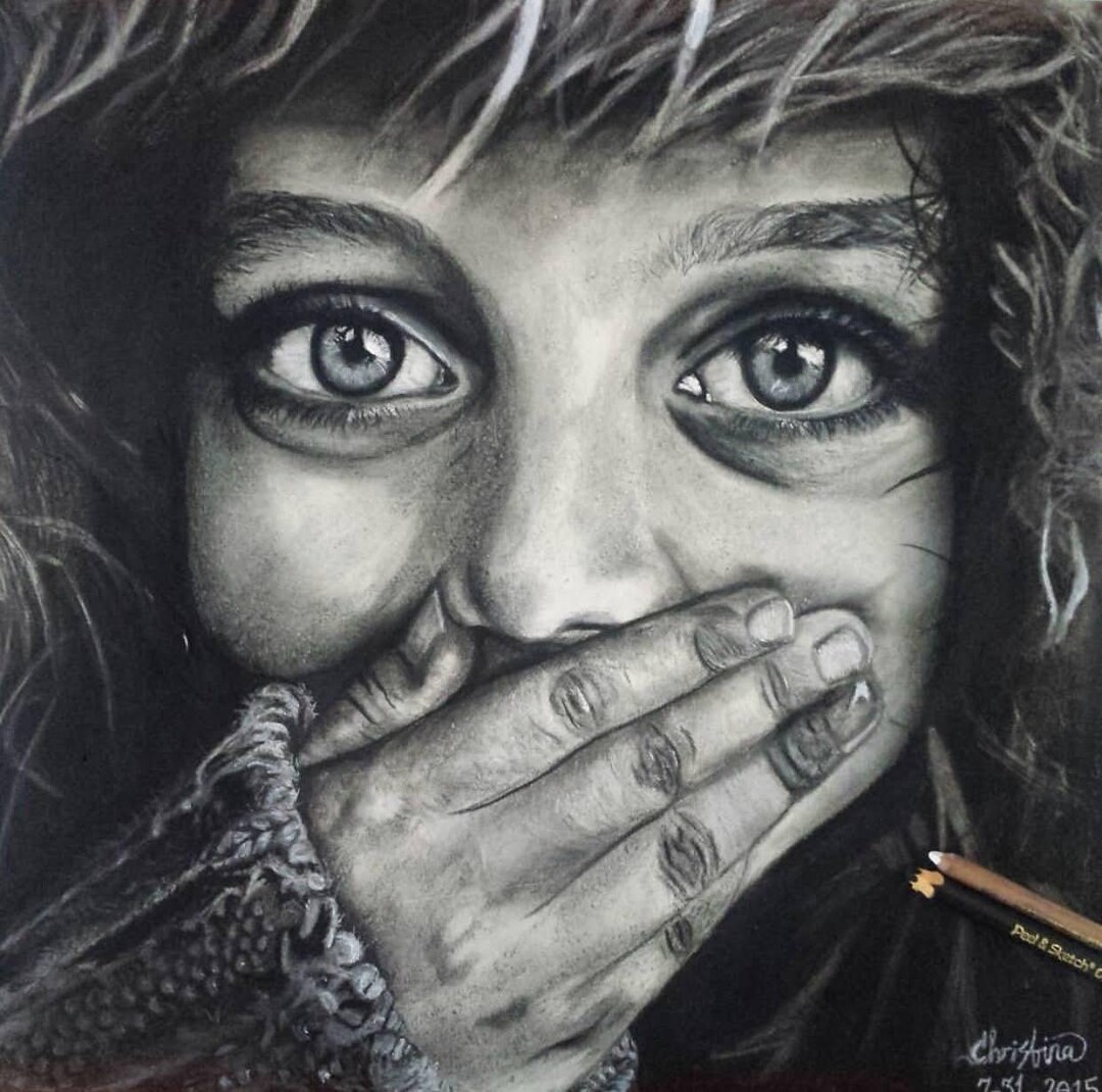 Hand Drawing Pencil, Colored Pencil & Charcoal | Personalized | Custom ...