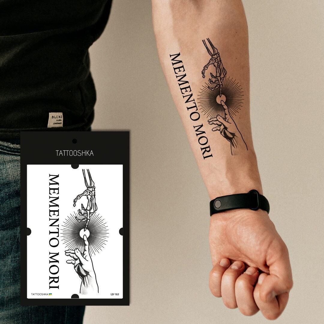 Memento Mori Tattoo Gothic Tattoo Tattoo Art Traditional Tattoo Print ...