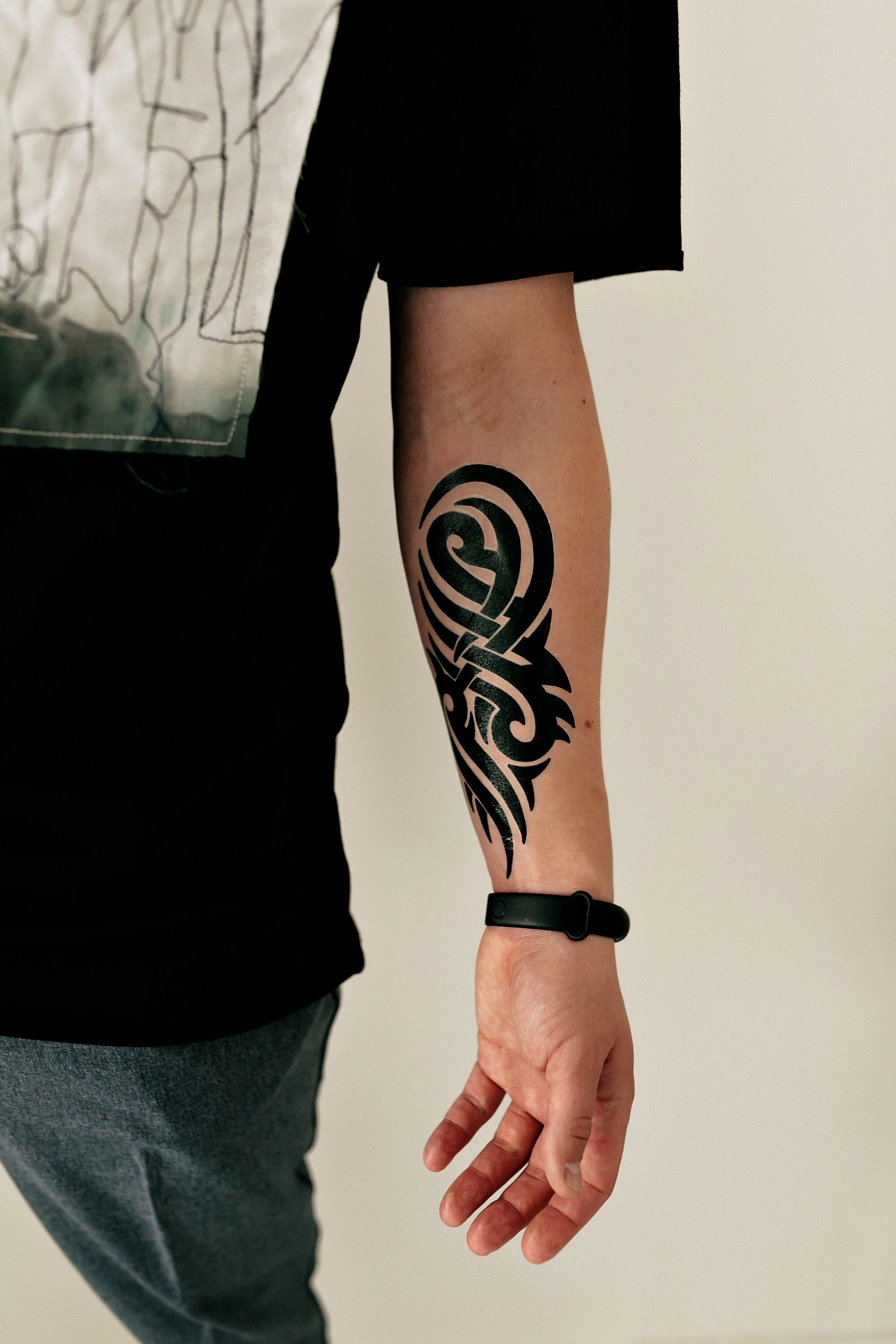 Large Arm Temporary Tattoo Temporary Tattoos on the Arm - Etsy