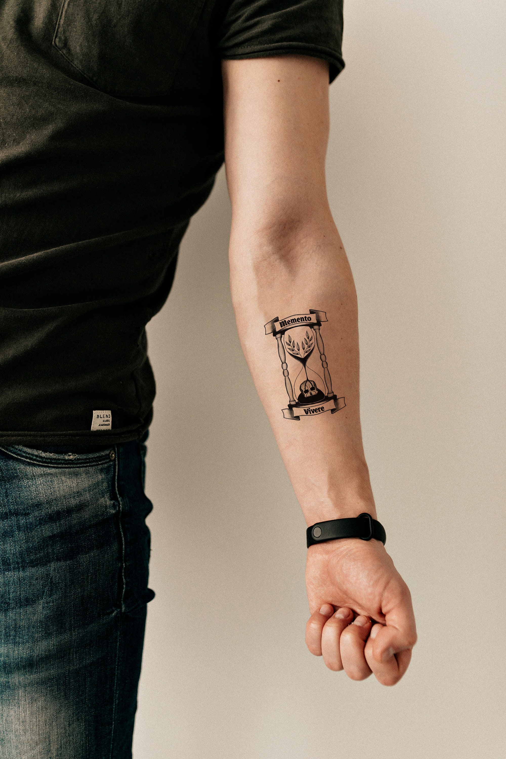 Memento Mori Tattoo | Memento Vivere Tattoo | Gothic Tattoo | Tattoo ...