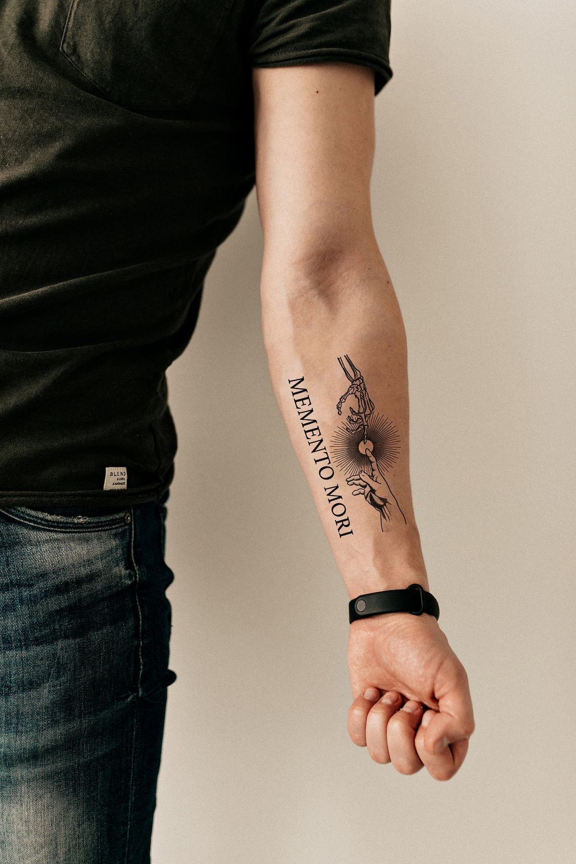 Memento Mori Tattoo Gothic Tattoo Tattoo Art Traditional Tattoo Print ...