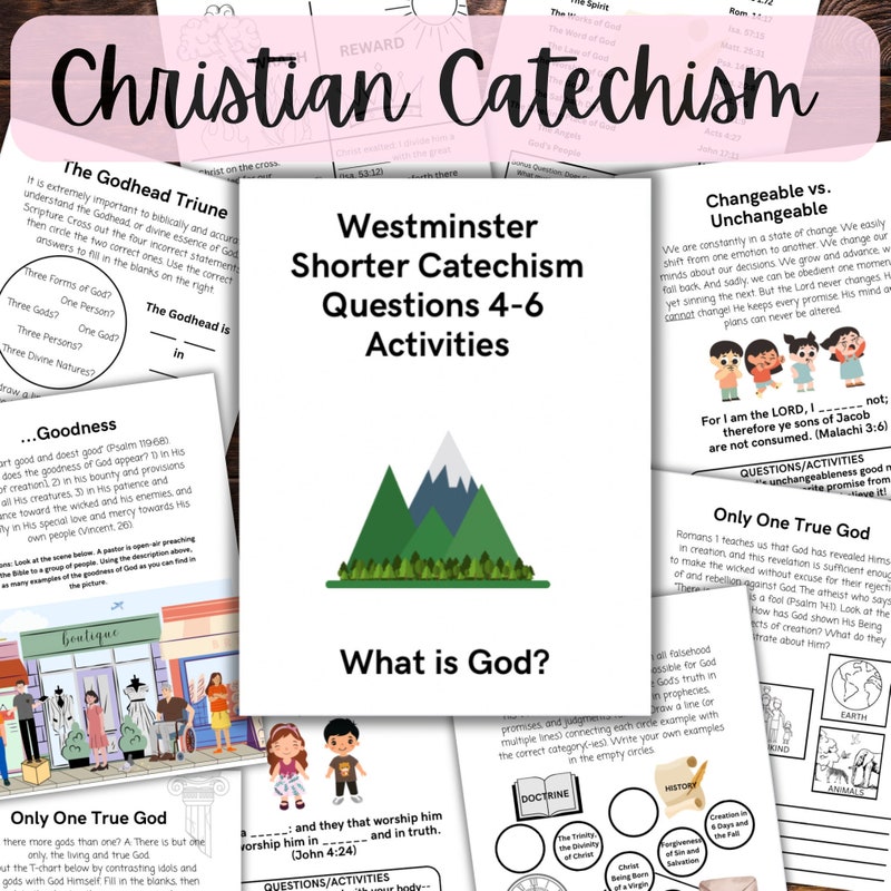 Catechism Card - Etsy