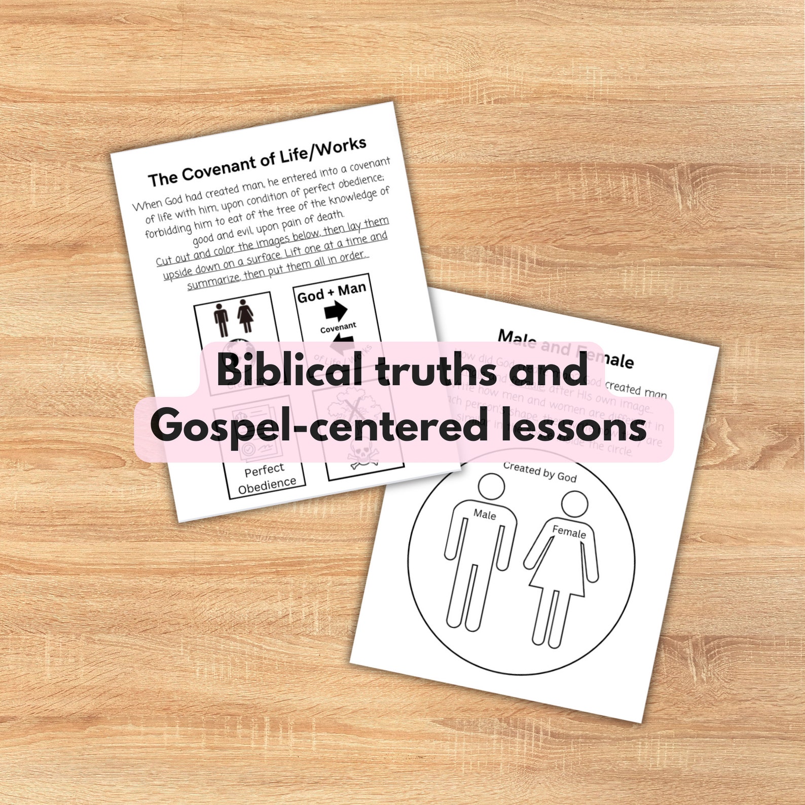 Westminster Shorter Catechism QUESTIONS 7-12 Activities - Etsy