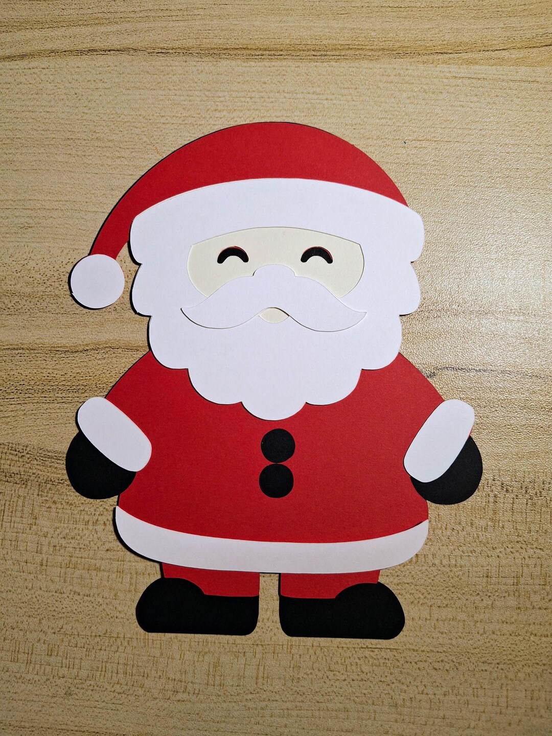 DIY Kit to Make 5 Paper Die Cut Santa! Art, Classroom Projects, Crafts ...
