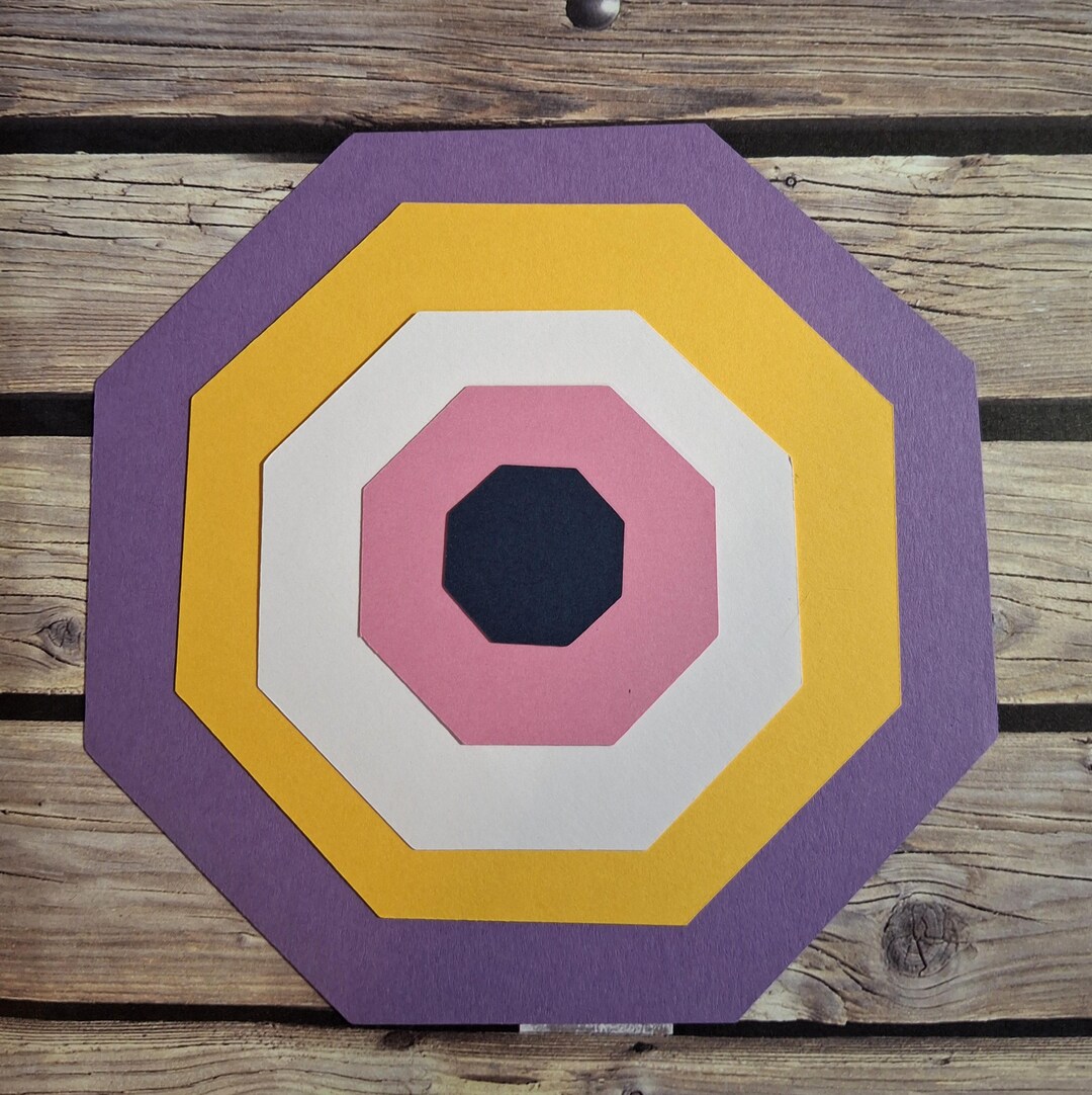 Paper Die Cut Octagons for Card Making, School/classroom Projects ...
