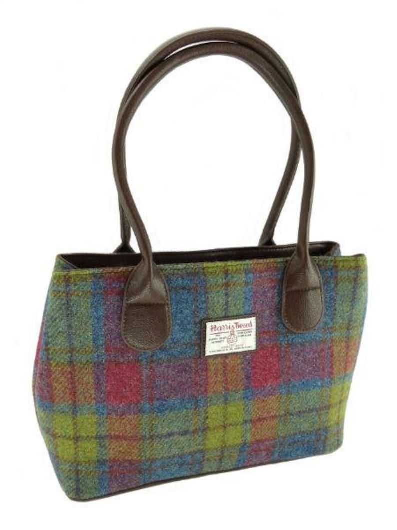 Classic Harris Tweed Handbag - Etsy