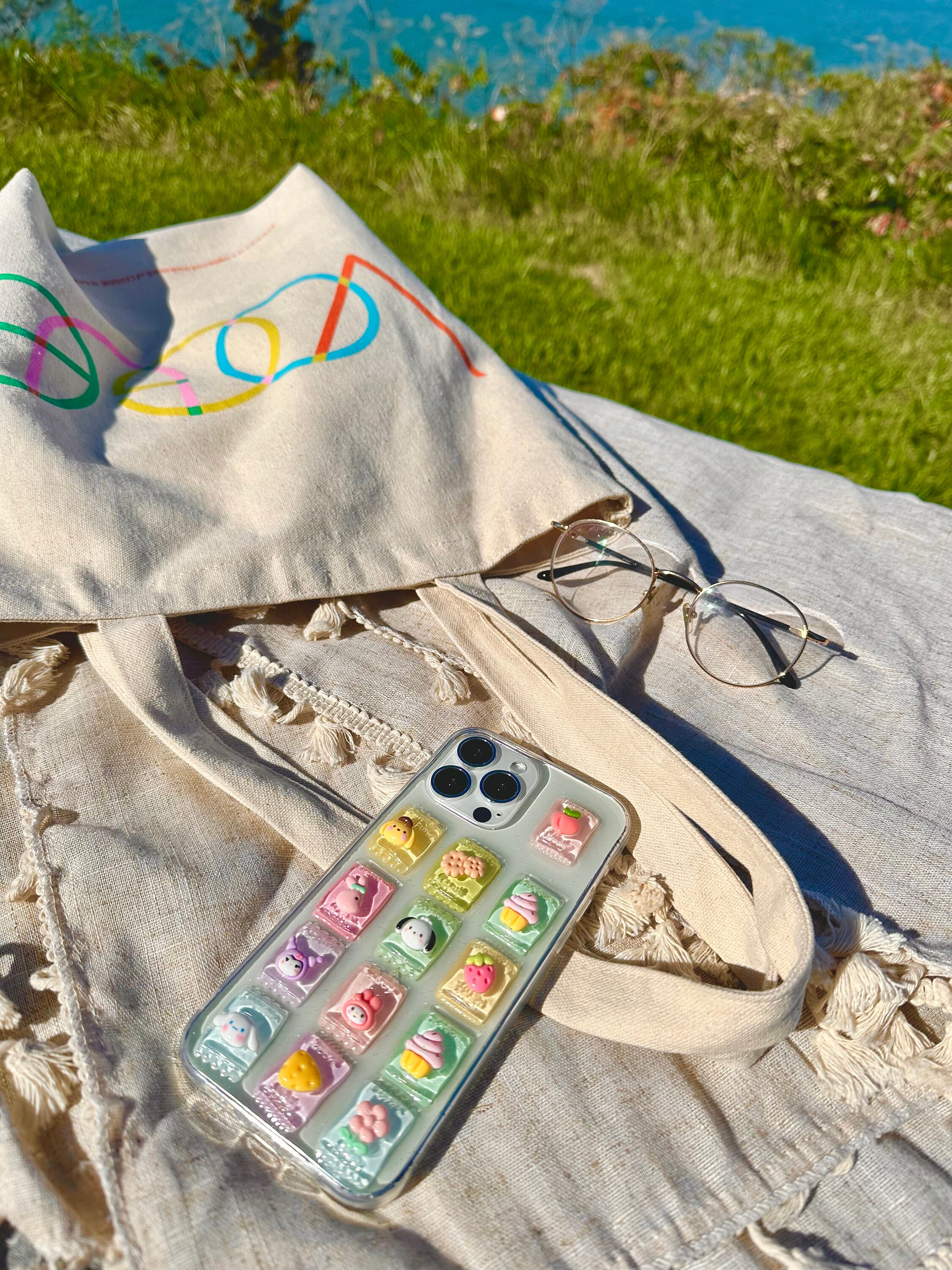 3D Cute Japanese Kawaii Snack Fruit Dessert Cake Phone Case Hello Kitty ...