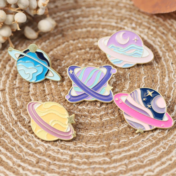 Space Enamel Pin - Etsy