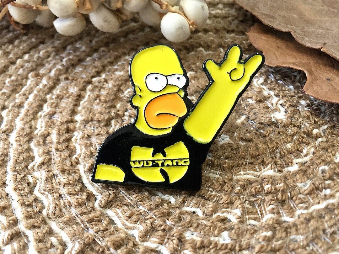 Simpson Never Too Old to Rock Enamel Pin Set Hard Enamel Pins Hat Pins ...