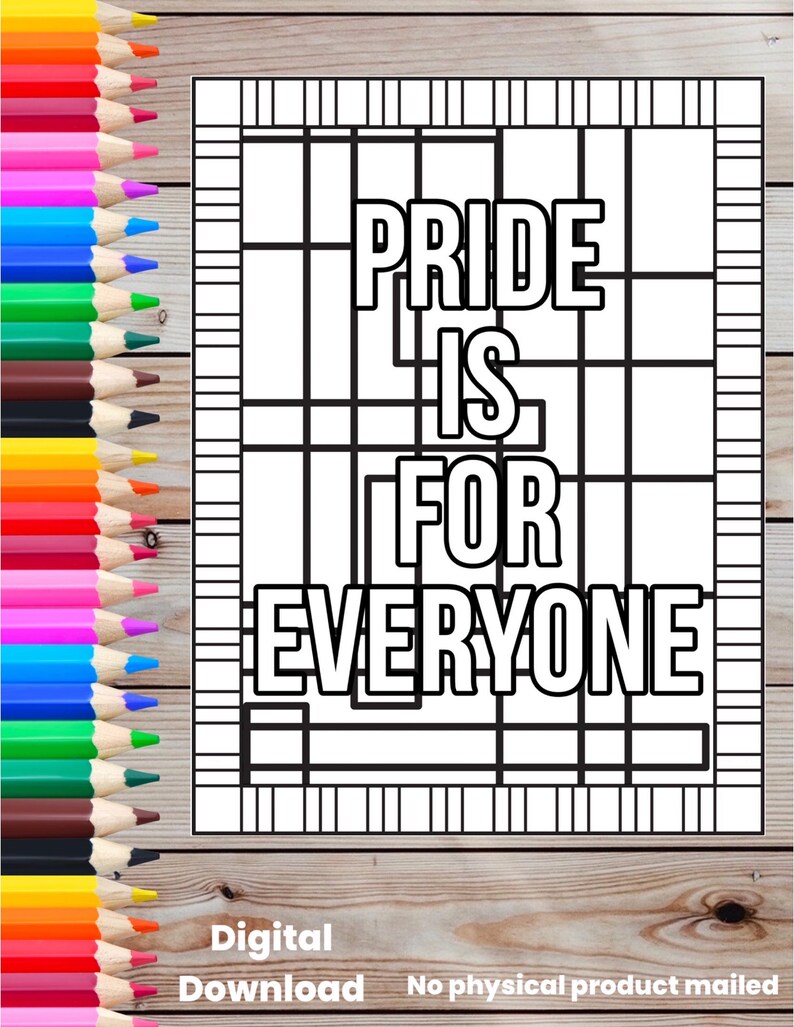 Página para colorear imprimible de salud mental Atención - Etsy México Página para colorear imprimible de salud mental Atención - Etsy México