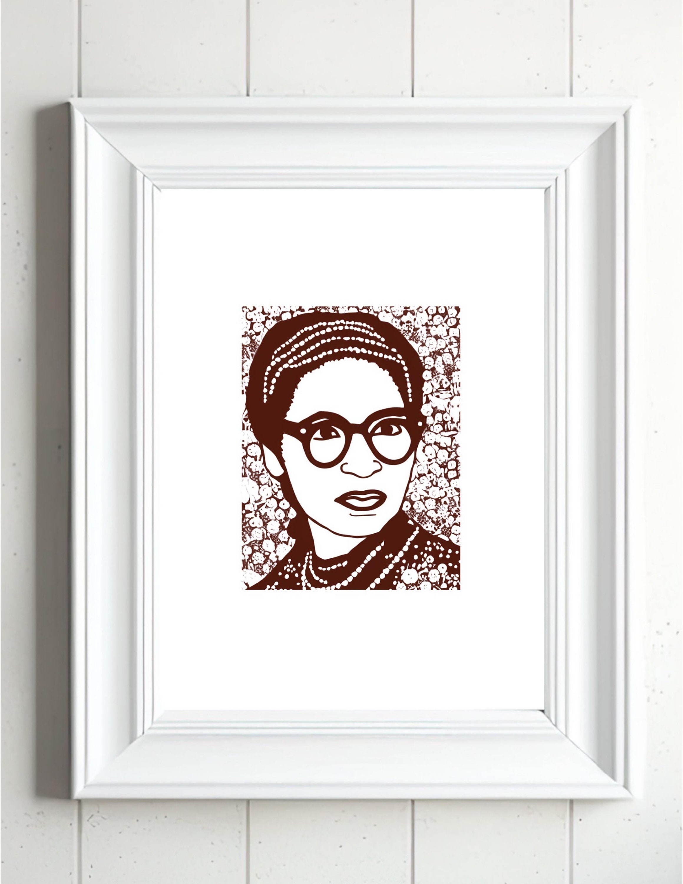 Black History Wall Art Rosa Parks Poster I am Black History Juneteenth ...