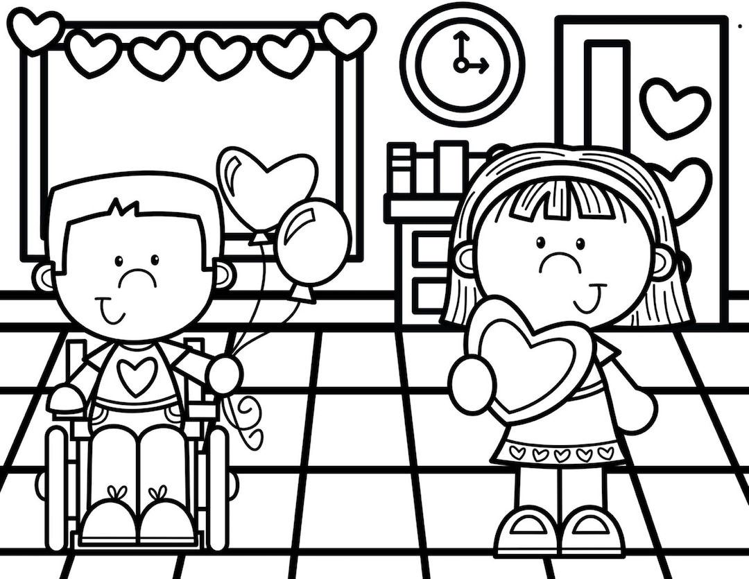 Inclusive Coloring Pages Coloring Pages