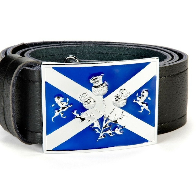 Saltire Kilt - Etsy UK