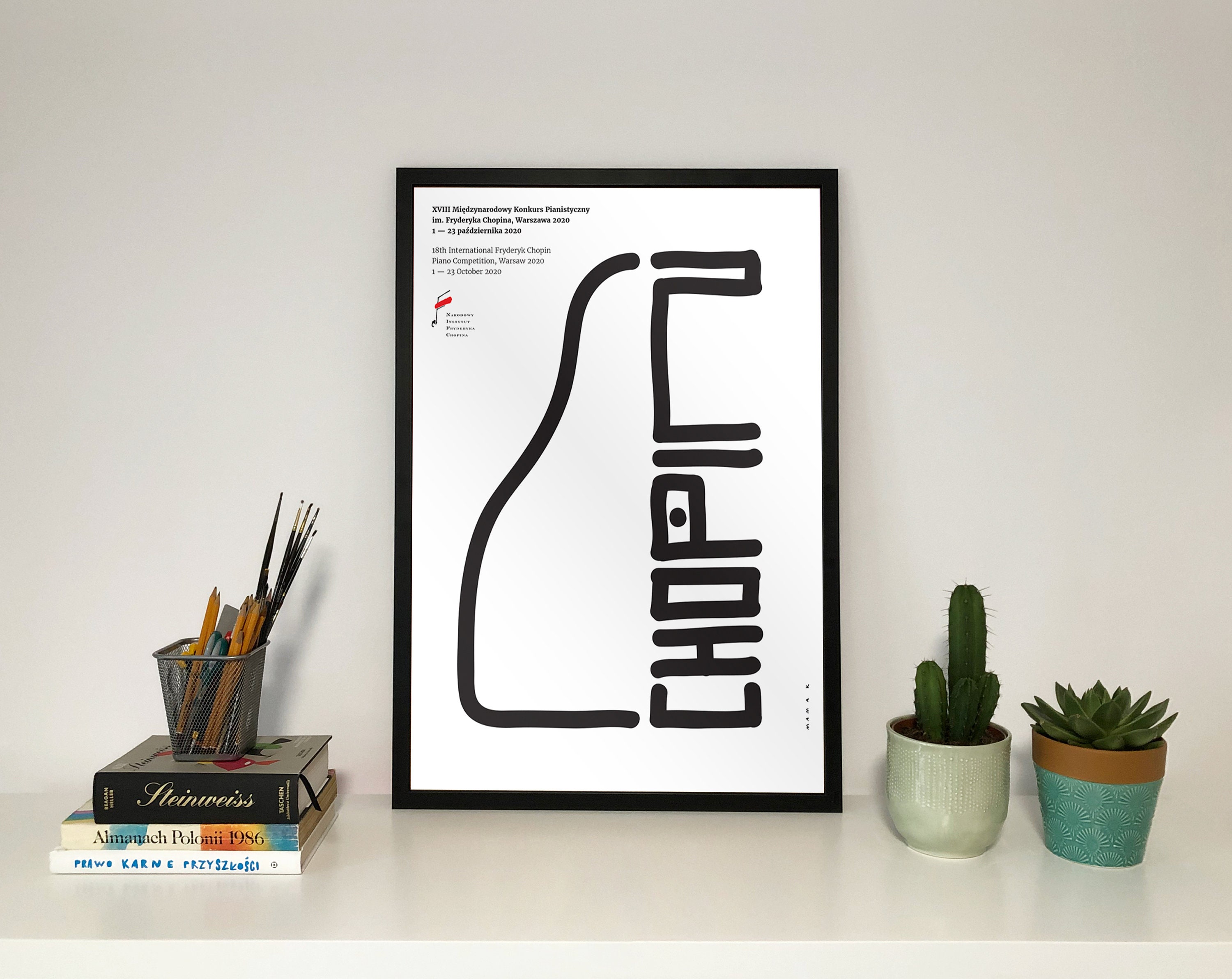 Chopin Original Poster Designed by Bartosz Mamak Digital Print Modern ...