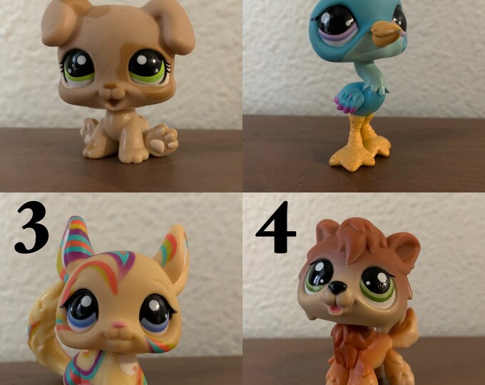 Littlest Pet Shop Authentic LPS Timber Wolf 2141 / Vintage Hasbro - Etsy