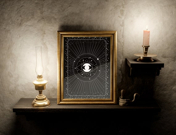 The All Seeing Eye Tarot Art Print A4 A3 - Etsy