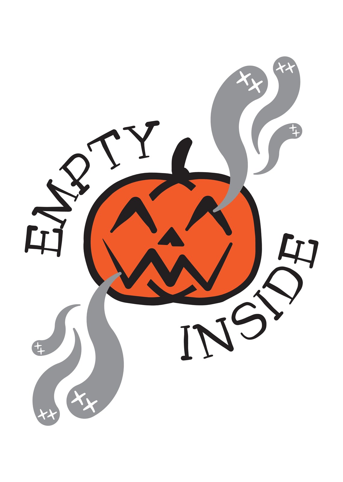 Empty Inside Art Print A3 A4 - Etsy