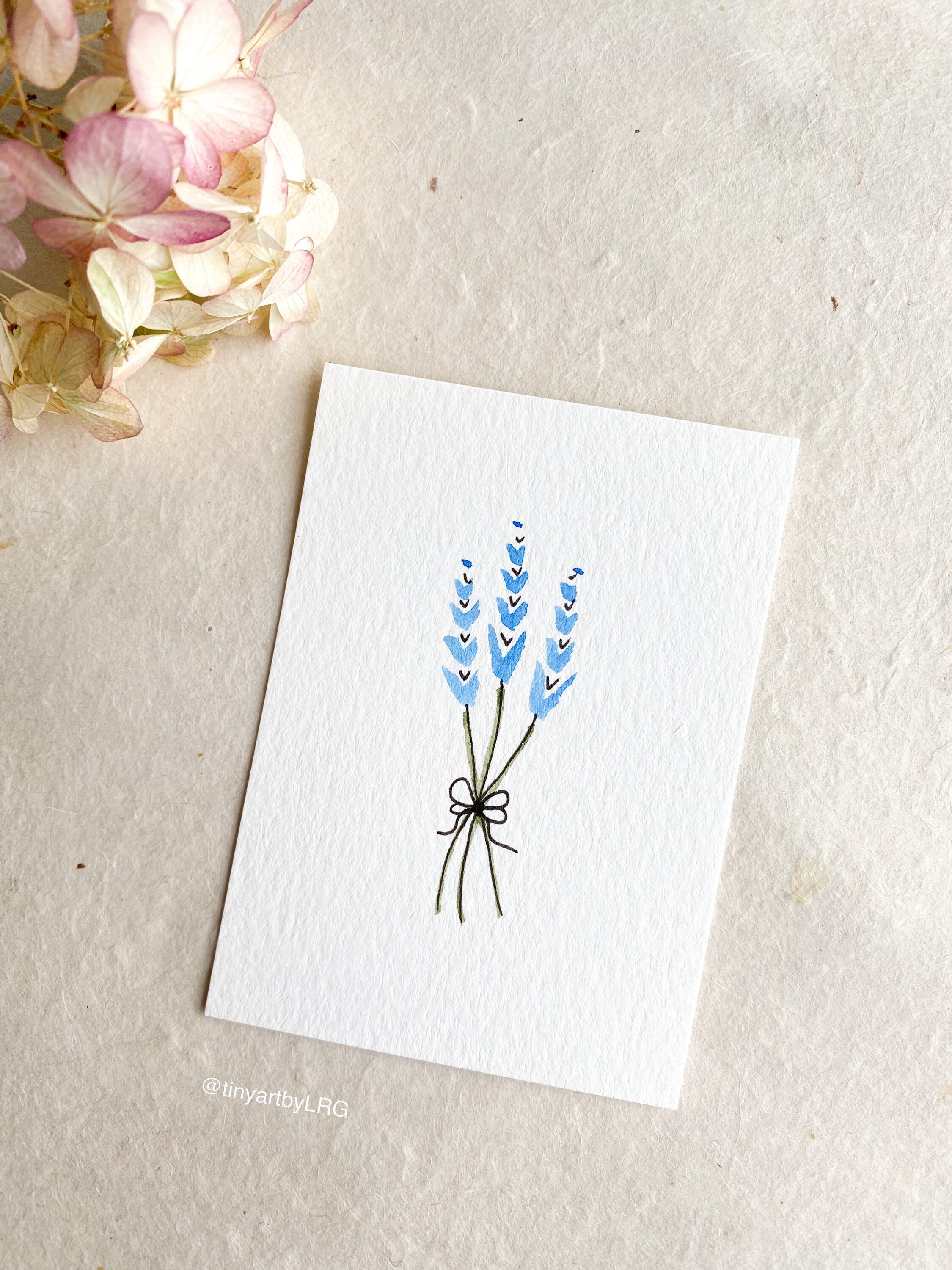 Set of Three Primary Wildflower Trio Original Watercolor - Etsy