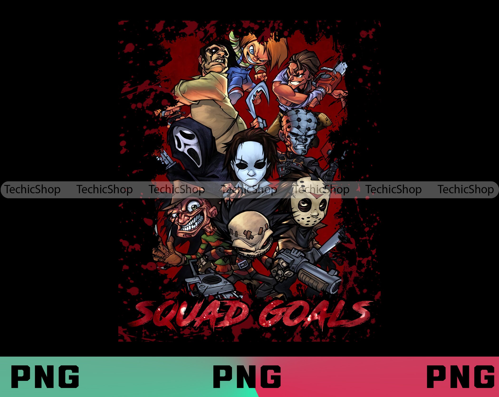 Horror Squad Goals Opoyostudio39s Artist Shop Design