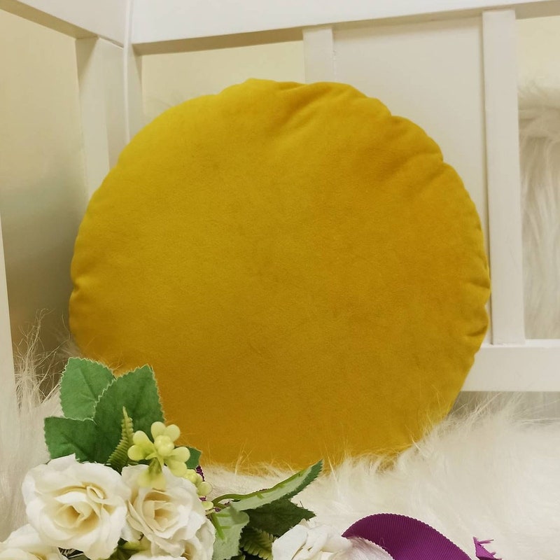 Mustard Throw Pillow - Etsy