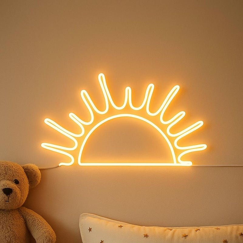 Sunset Neon Sign - Etsy