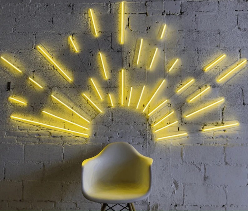 Galactic Glow Custom Neon Light Backdrop: Business, Wedding, Salon (8 ...