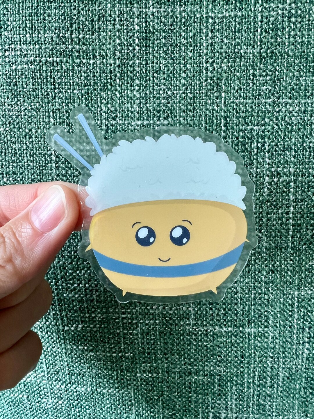 Bowl of Rice Sticker - Etsy