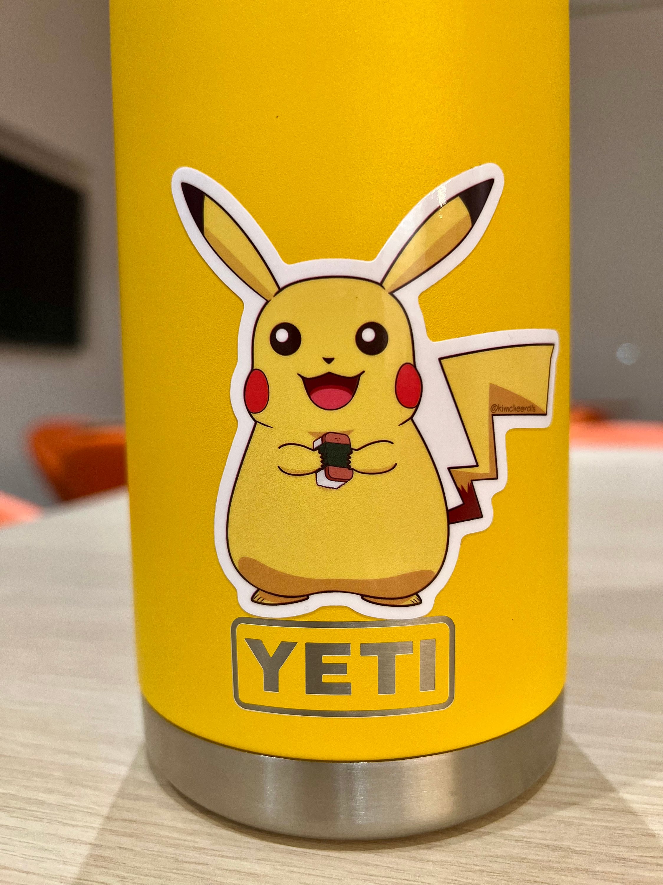 Chonkachu With Musubi Sticker - Etsy