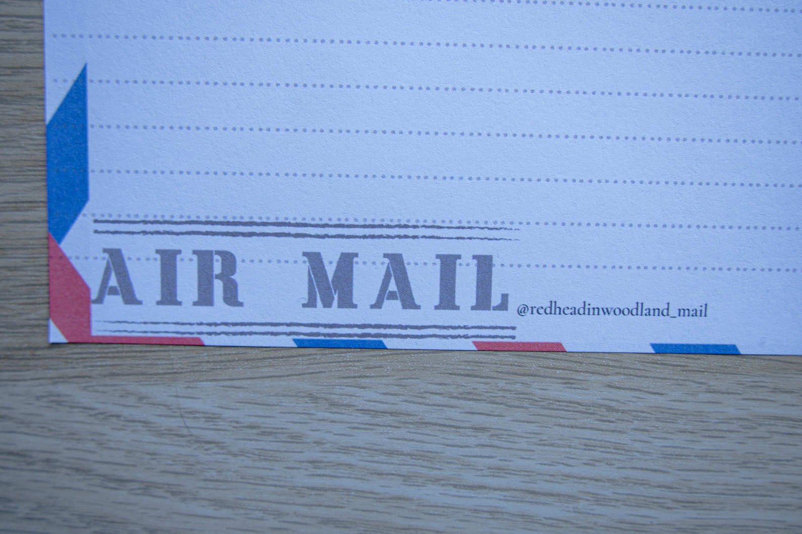 Airmail Letter Writing Paper A4 - Etsy