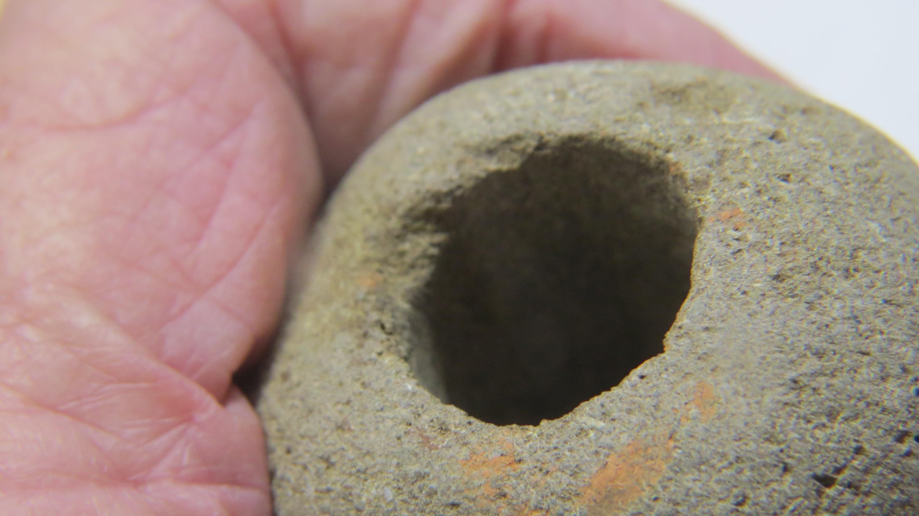 Plains Indians NATIVE AMERICAN INDIAN Carved Stone Artifact Looks Like ...