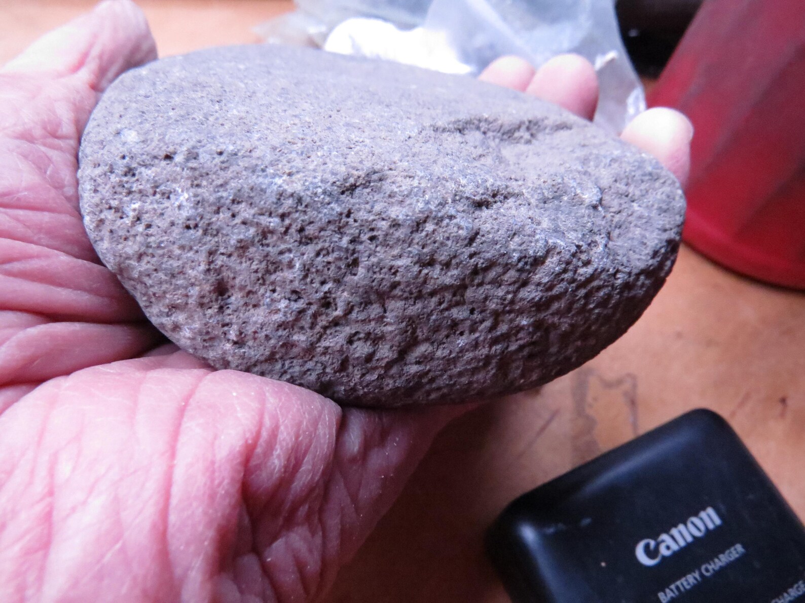 Plains Indians NATIVE AMERICAN INDIAN Carved Stone Artifact Grinding ...